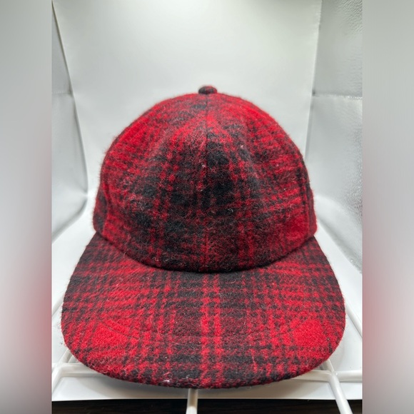 Woolrich | Accessories | Vintage Woolrich Buffalo Plaid Baseball Cap ...